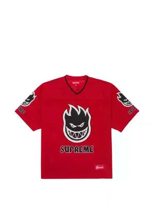 Supreme Spitfire Football Jersey T-shirt - Red