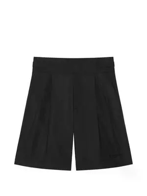 Givenchy Bermuda Shorts In Poplin - Black