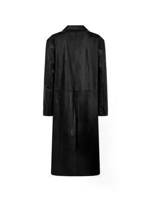 STUDIO TOMBOY Single-breasted Faux-leather Coat
