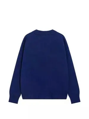 AMI Paris De Coeur V-neck Cardigan