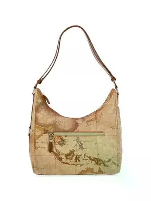 ALVIERO MARTINI 1° CLASSE Geo Classic Shoulder Bag - Neutrals