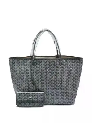 Goyard 2024 Gm Saint Louis Goyardine Tote Bag - Grey