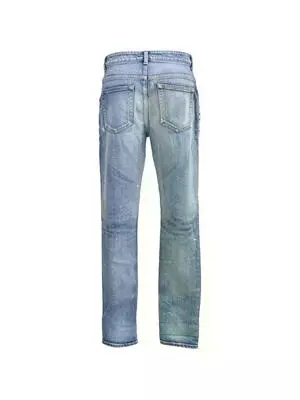 Saint Laurent 2023 Distressed Washed Jeans