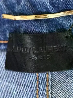 Saint Laurent 2023 Distressed Washed Jeans