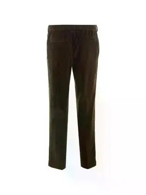 CIRCOLO 1901 Corduroy Drawstring Trousers - Green
