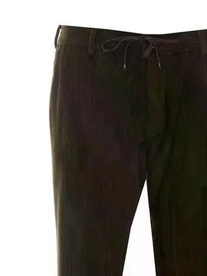 CIRCOLO 1901 Corduroy Drawstring Trousers - Green