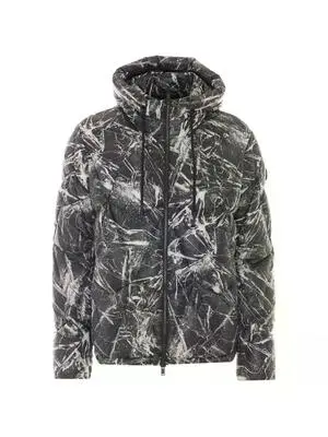 Moose Knuckles Quilted Hooded Jacket - Black