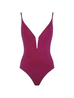 ERES Galbe Plunging V-neck Swimsuit - Pink
