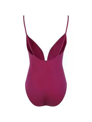ERES Galbe Plunging V-neck Swimsuit - Pink
