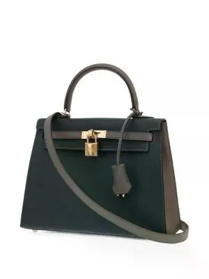Hermès 2025 25 Kelly Tote Bag - Green