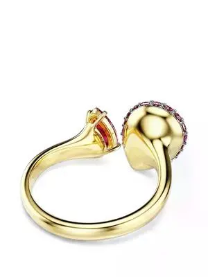 SWAROVSKI Sublima Crystal-embellished Pear-cut Rings