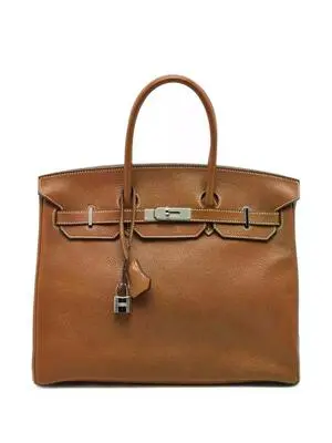 Hermès 2018 35 Birkin Tote Bag - Brown
