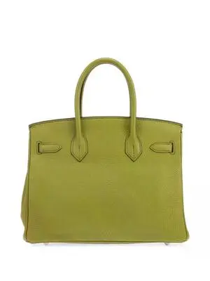Hermès 2006 30 Birkin Tote Bag - Green