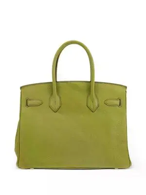 Hermès 2006 30 Birkin Tote Bag - Green