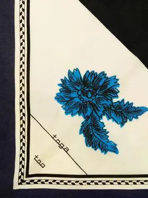Toga Graphic-print Scarf