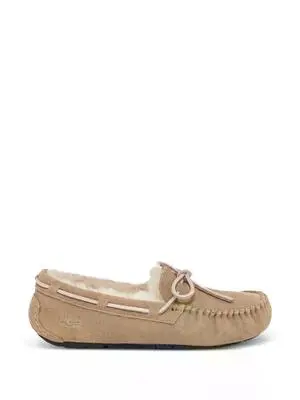 UGG Dakota Shearling-lined Slippers - Neutrals