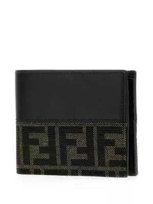 Fendi Ff Jacquard Wallet