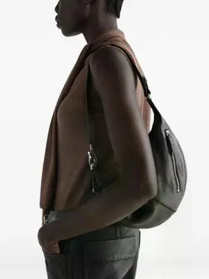 LEMAIRE Mini Quiver Clip Bag In Grained Buffalo Leather