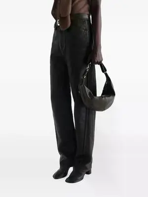 LEMAIRE Mini Quiver Clip Bag In Grained Buffalo Leather