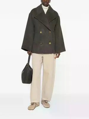 P.a.r.o.s.h Notch-lapel Double-breasted Coat