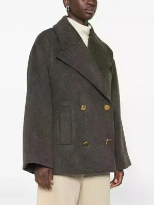 P.a.r.o.s.h Notch-lapel Double-breasted Coat