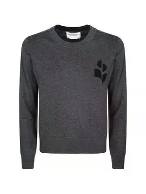 Isabel Marant Étoile Logo-intarsia Sweater - Grey