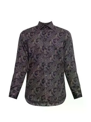 Etro Paisley-pattern Shirt - Purple