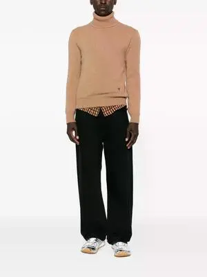 AMI Paris De Coeur Long-sleeve Sweater - Neutrals