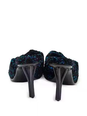 Bottega Veneta Pose Tweed Sandals