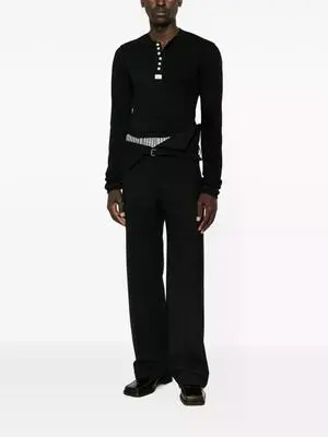 MAGLIANO Henley-neck Long-sleeve T-shirt
