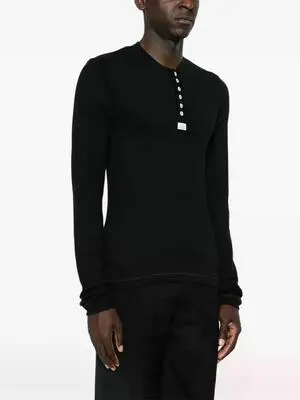 MAGLIANO Henley-neck Long-sleeve T-shirt