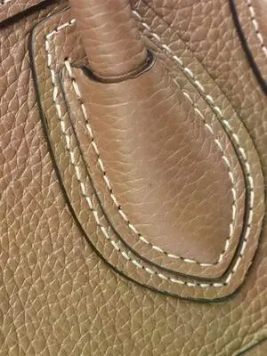 Celine 2010-2026 Nano Leather Luggage Tote Satchel