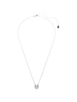 SWAROVSKI Symbolica Crystal Horseshoe Necklace - Silver