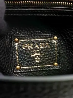 Prada 2010-2026 Vitello Daino Soundlock Satchel