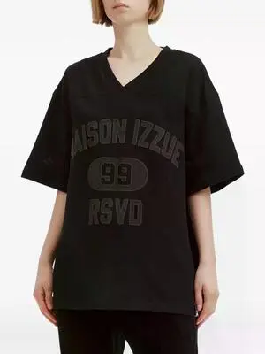 Izzue Graphic-print V-neck T-shirt