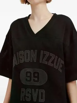 Izzue Graphic-print V-neck T-shirt