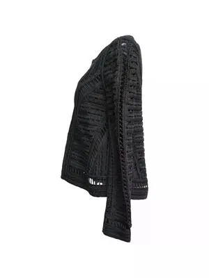 Maje Verone Crochet Jacket