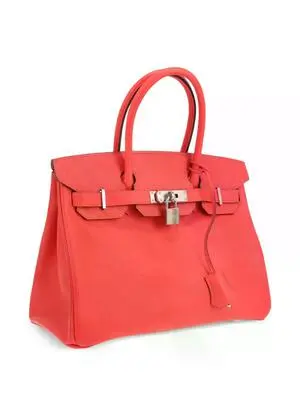 Hermès 2015 30 Birkin Leather Handbag