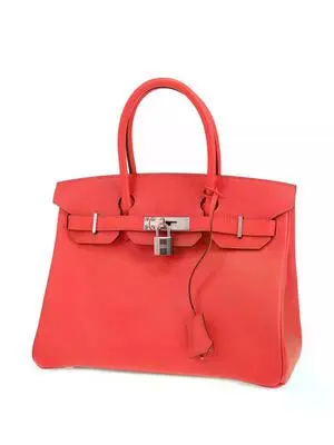 Hermès 2015 30 Birkin Leather Handbag