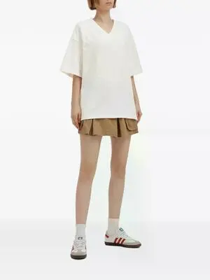 Izzue Logo-embossed Mesh-panel T-shirt