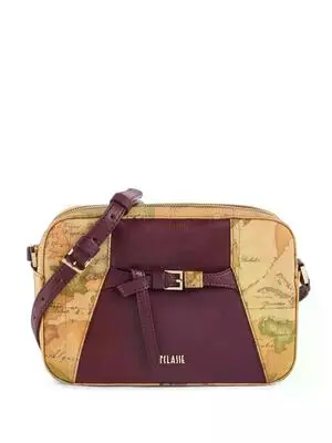 ALVIERO MARTINI 1° CLASSE Geo Classic Panelled Shoulder Bag - Neutrals