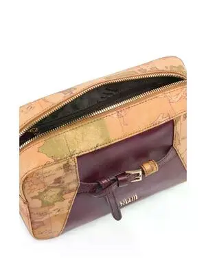 ALVIERO MARTINI 1° CLASSE Geo Classic Panelled Shoulder Bag