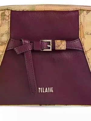 ALVIERO MARTINI 1° CLASSE Geo Classic Panelled Shoulder Bag