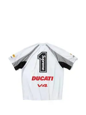 Supreme X Ducati Logo-print T-shirt