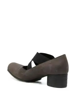 UMA WANG Cross-strap Square-toe Pumps