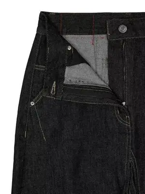 STUDIO TOMBOY Slit-detail Denim Skirt