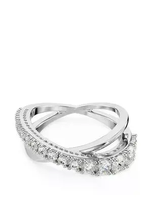 SWAROVSKI Hyperbola Crystal-embellished Crossover Rings