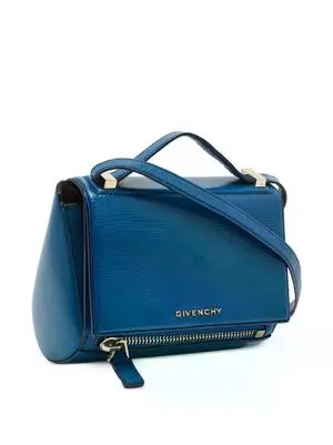 Givenchy Mini Pandora Box Cross Body Bag - Blue
