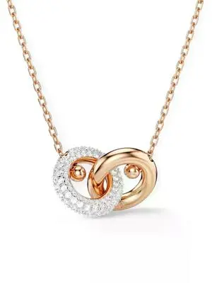 SWAROVSKI Dextera Crystal-embellished Necklace - Pink