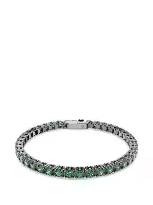 SWAROVSKI Matrix Crystal-embellished Bracelet - Silver